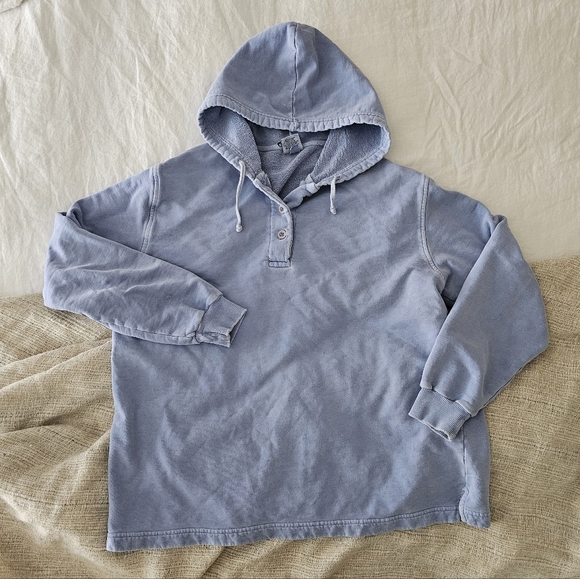 Cabela's | Tops | Vintage Cabelas Periwinkle Ocean Blue Hooded ...